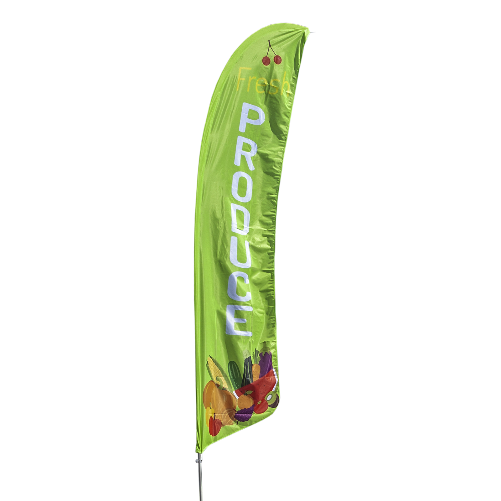 Fresh Produce Feather Flag Set | Tex Visions