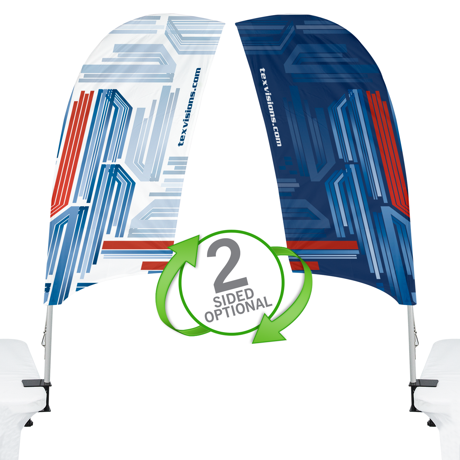 Feather Flag with Table Clamp | Tex Visions