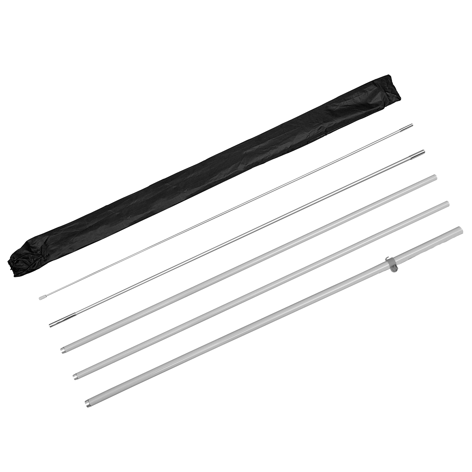 Flying, Drop & Rectangular Feather Flag Pole Set | Tex Visions