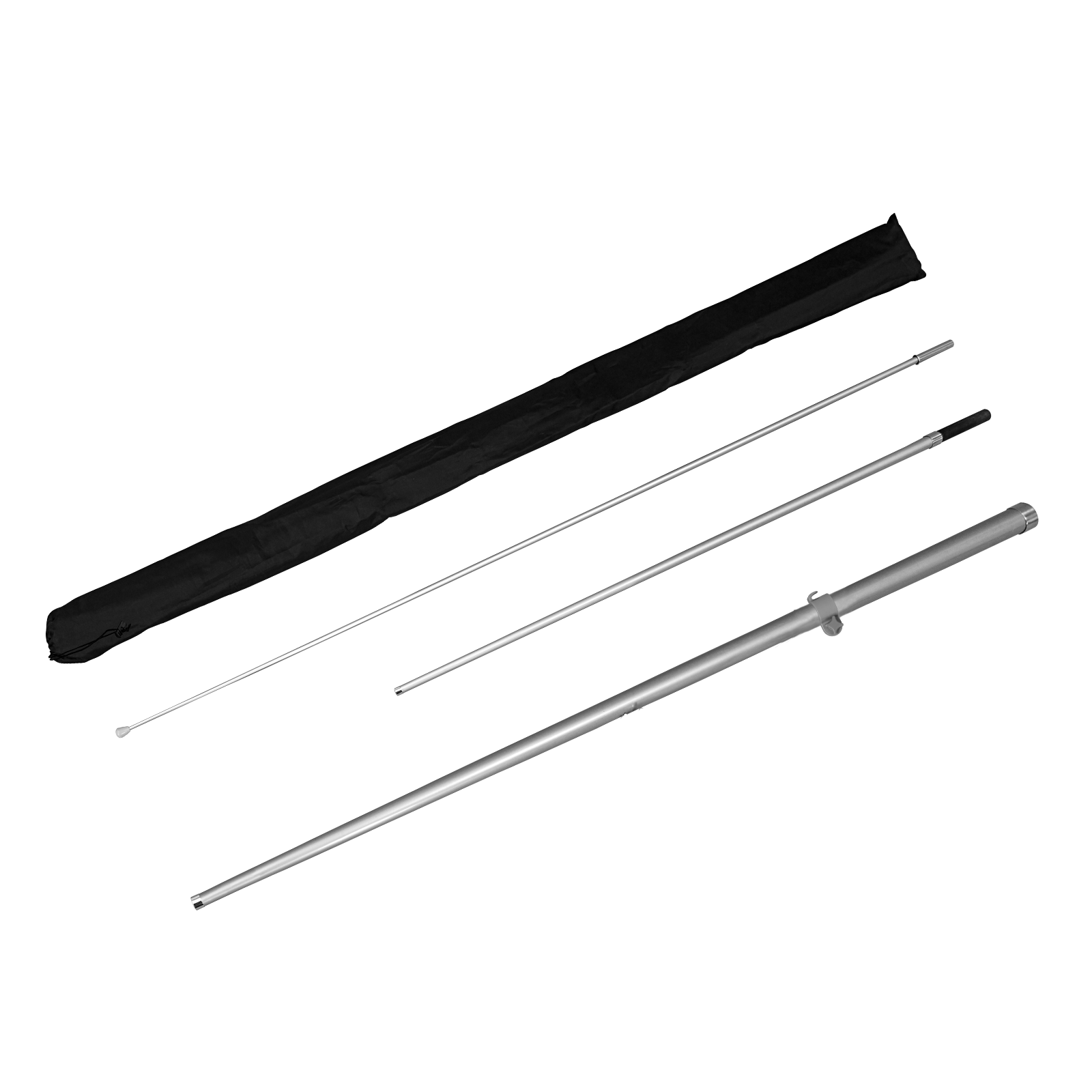 Flying, Drop & Rectangular Feather Flag Pole Set | Tex Visions