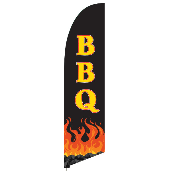 BBQ Feather Flag Set | Free Shipping | Tex Visions