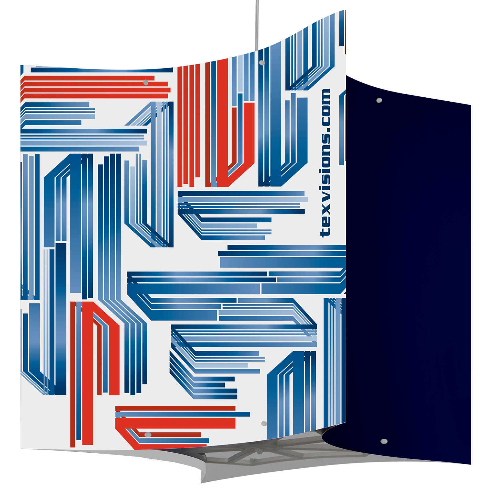 4-Sided Ceiling Dangler | Tex Visions