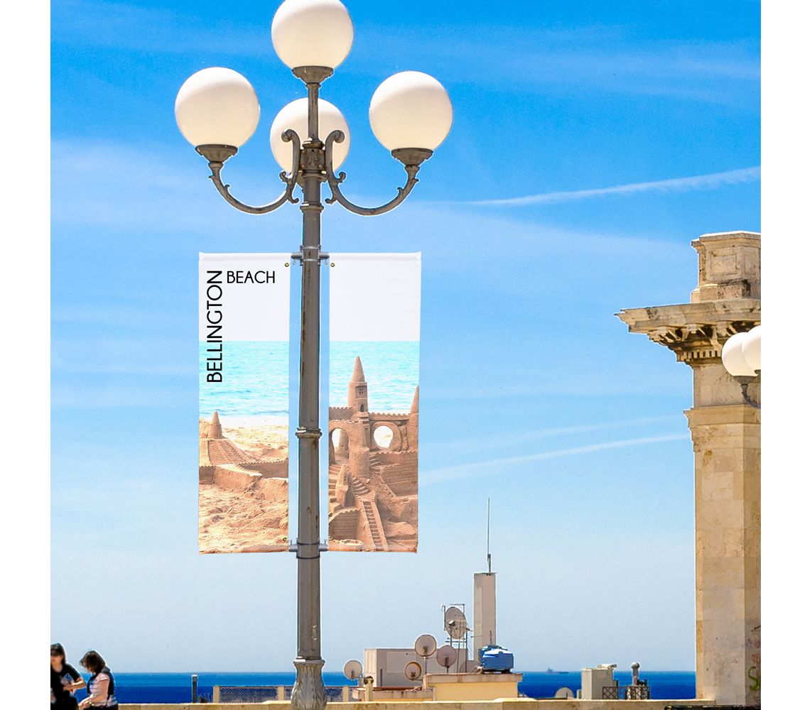 Custom Pole Banners | Light Pole Banners | Vispronet