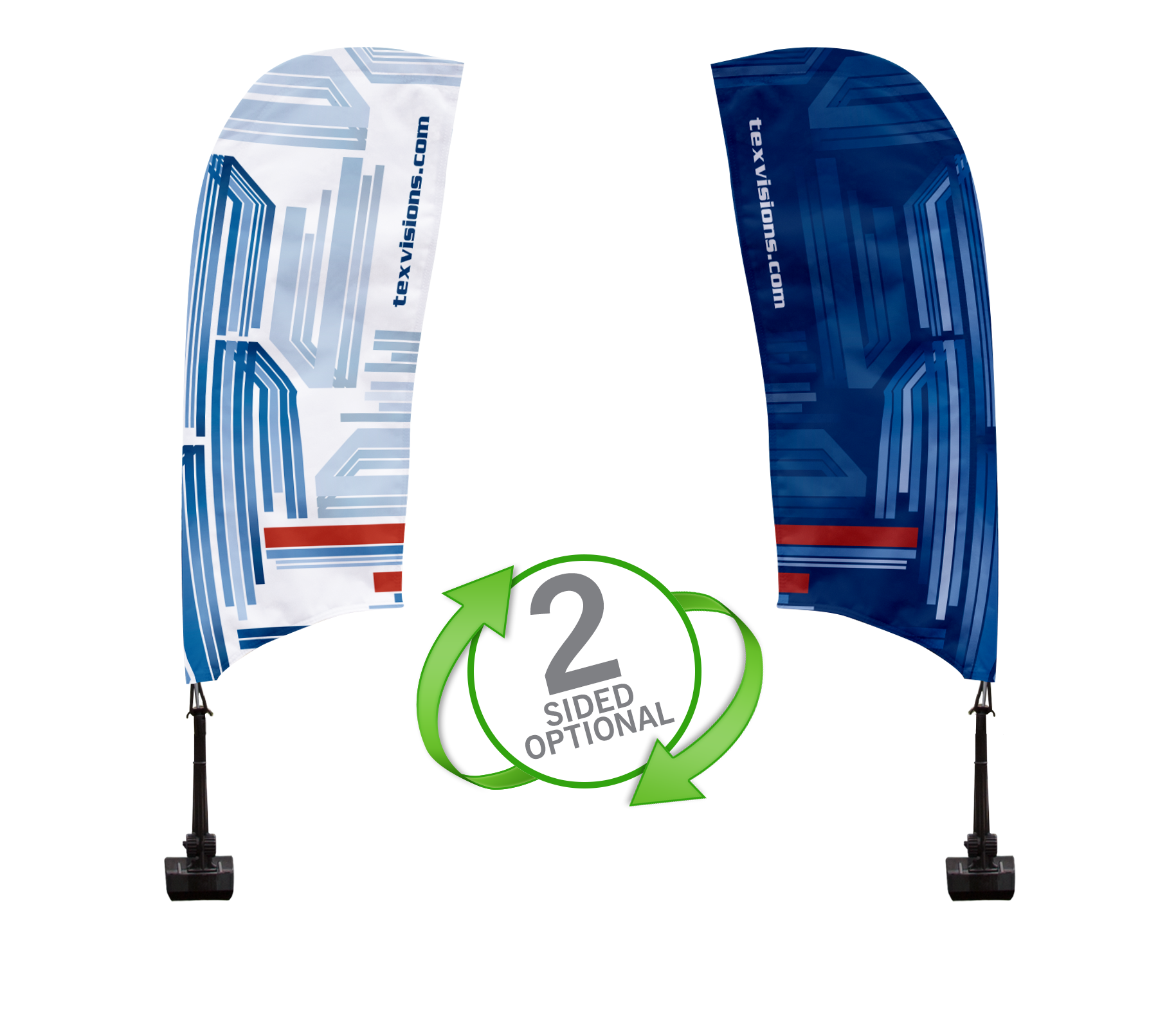 Car Feather Flag | Tex Visions