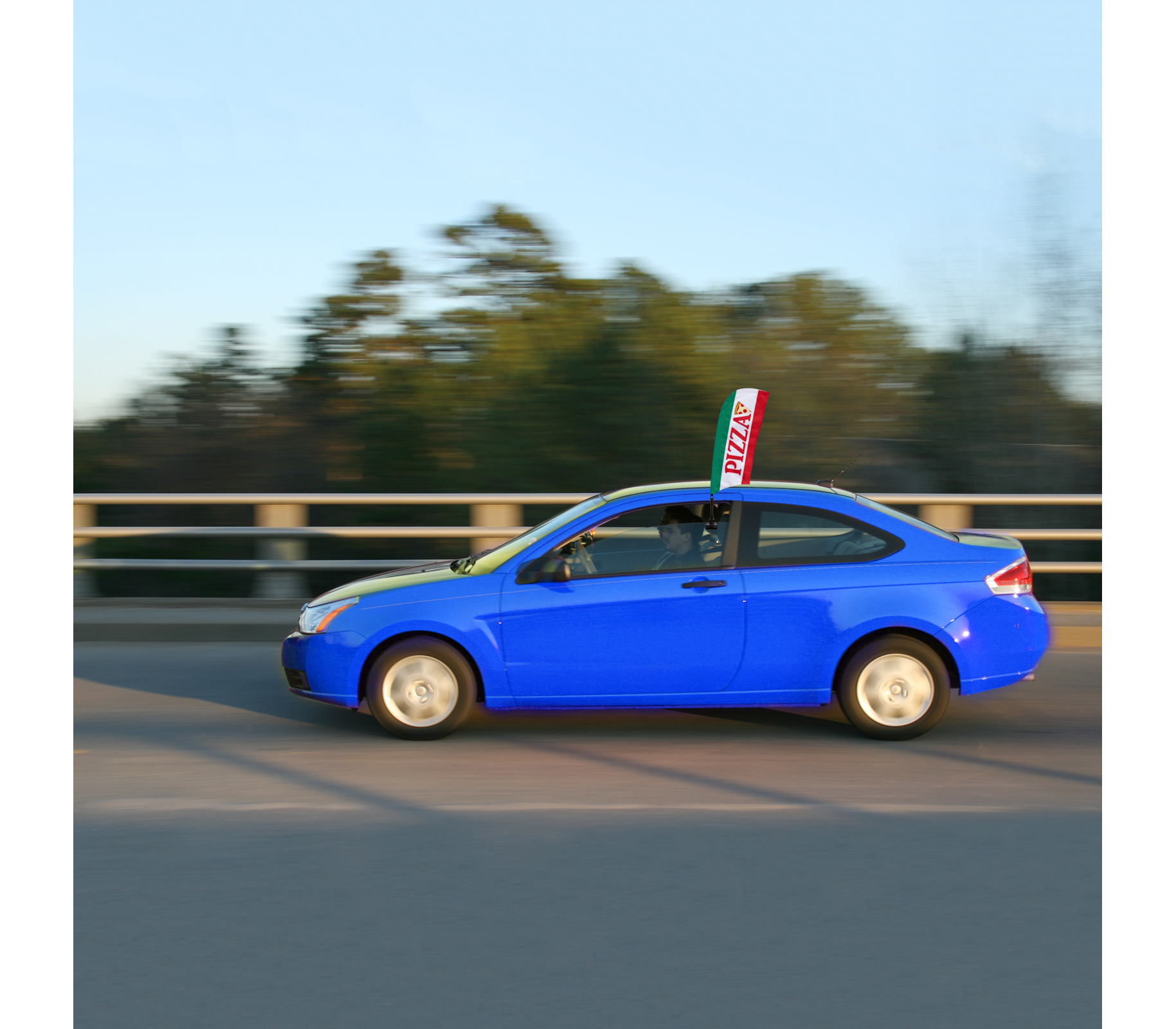Car Feather Flag | Tex Visions