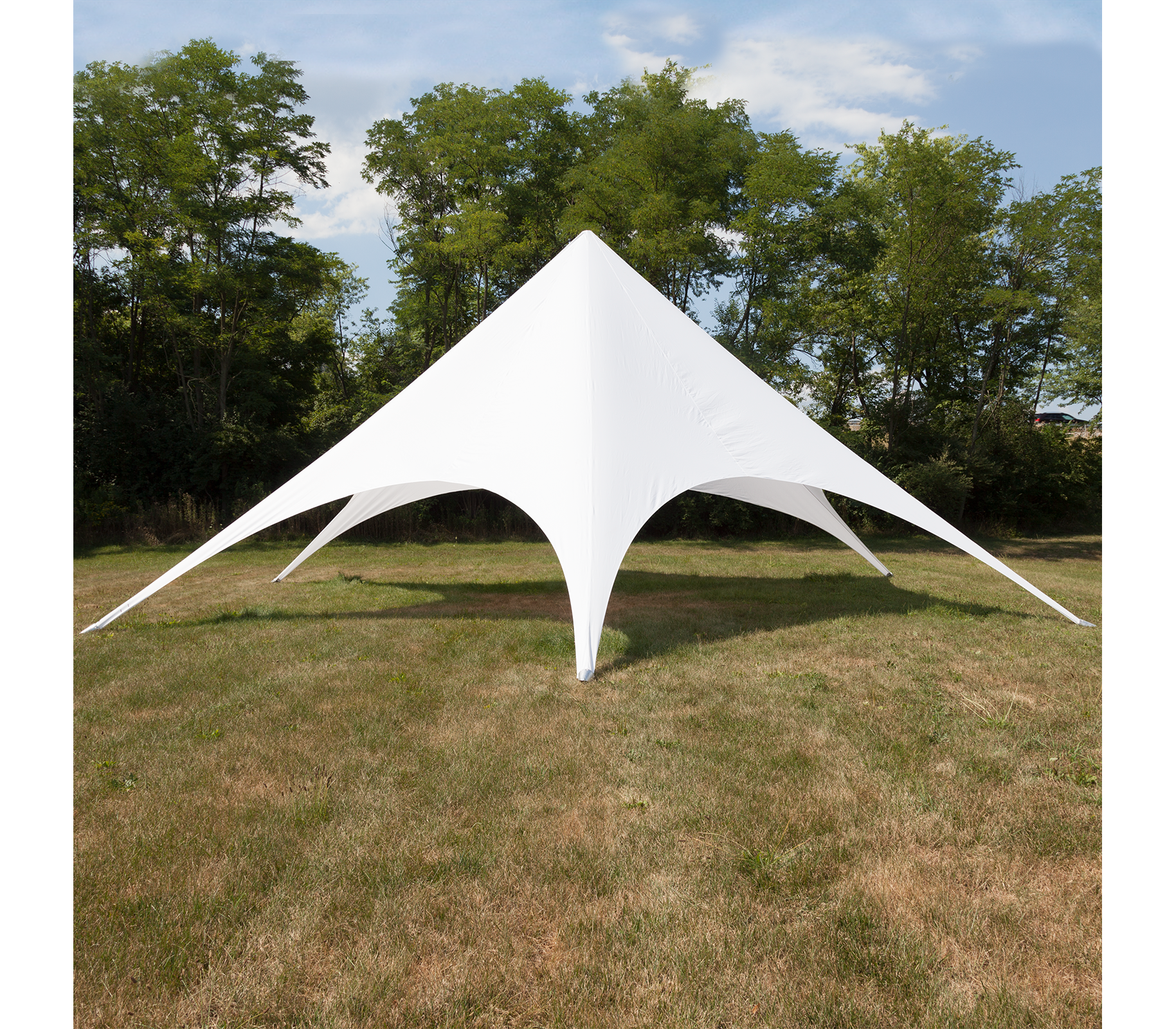Star Tent 43' without Imprint (White) | Tex Visions