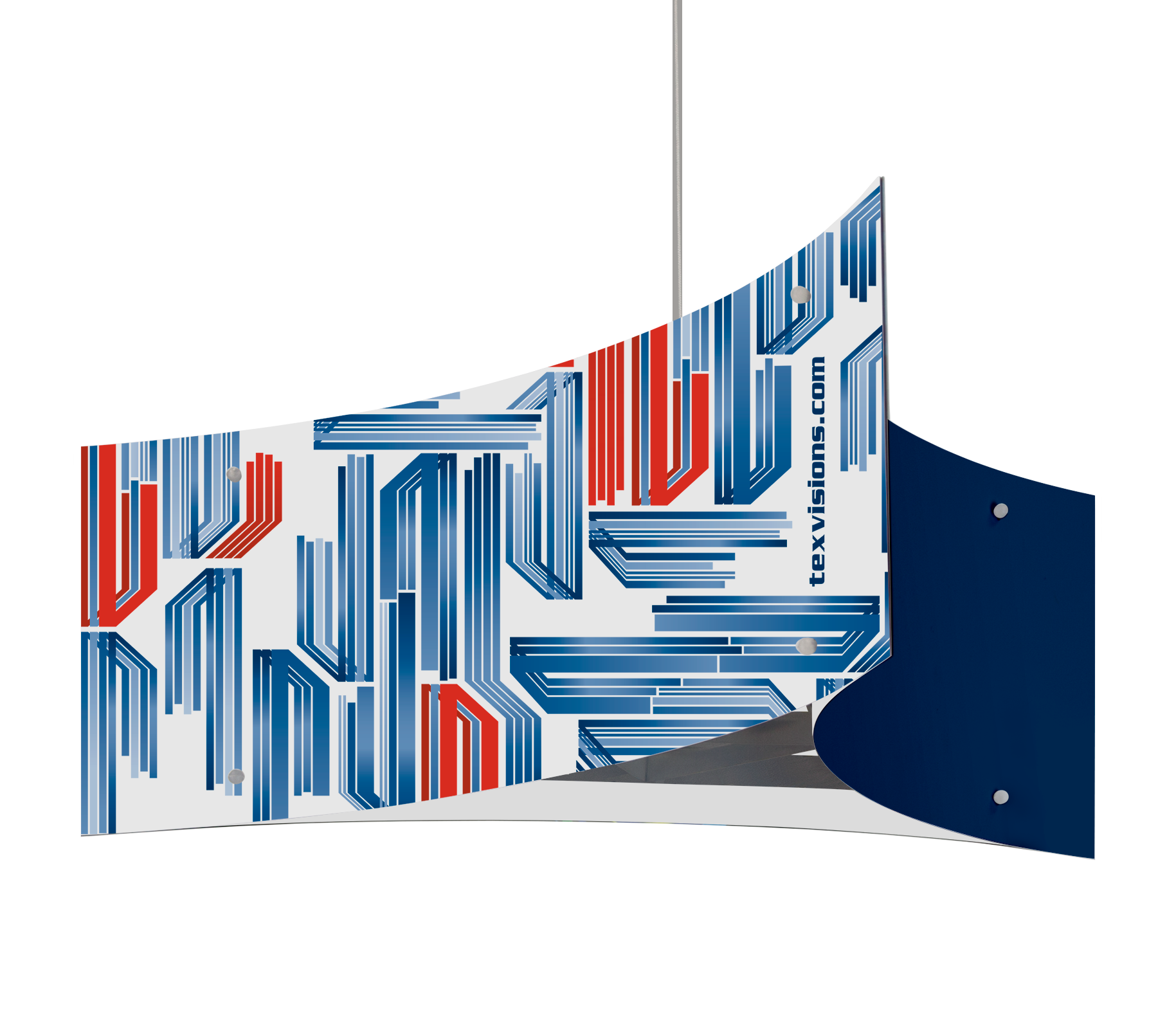 3-Sided Ceiling Dangler | Tex Visions