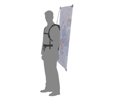 Backpack Walking Billboard | Tex Visions