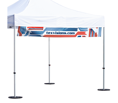 Hanging Vinyl Tent Banner | Tex Visions